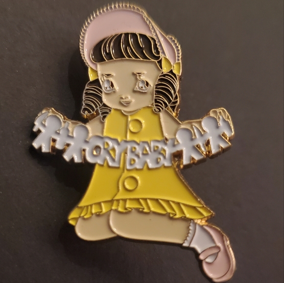 Hot Topic | Jewelry | Crybaby Pin | Poshmark